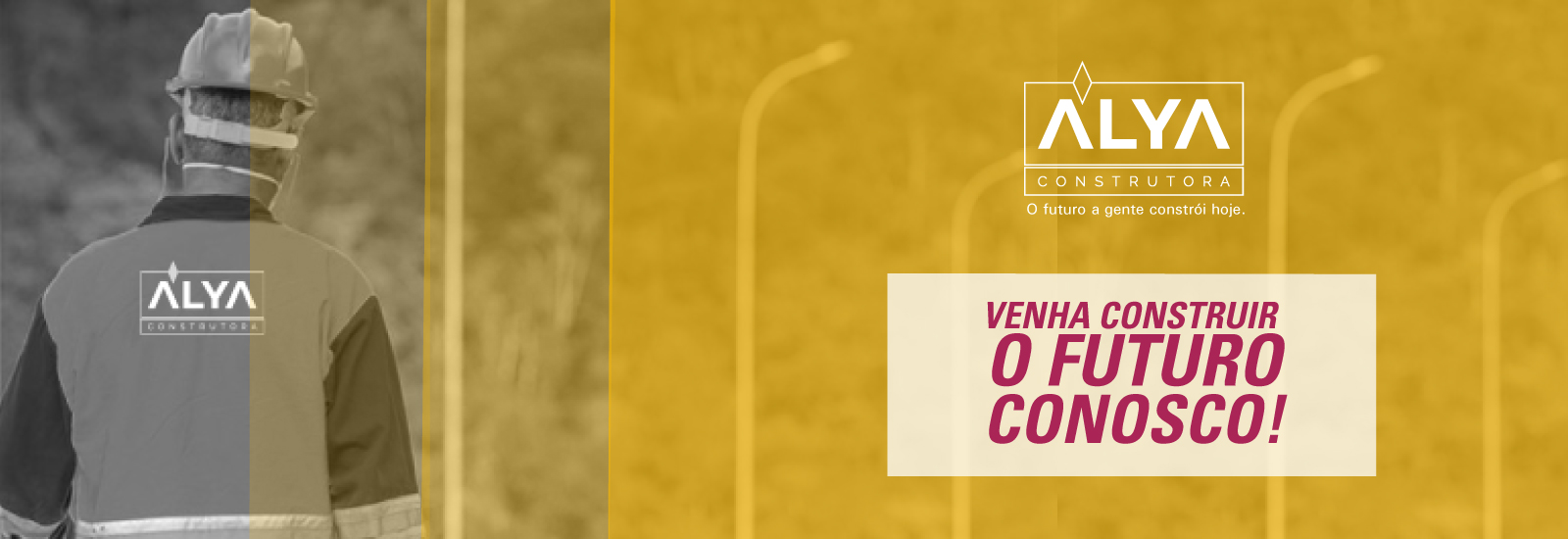 Vagas de emprego - Trabalhe conosco - Álya Construtora