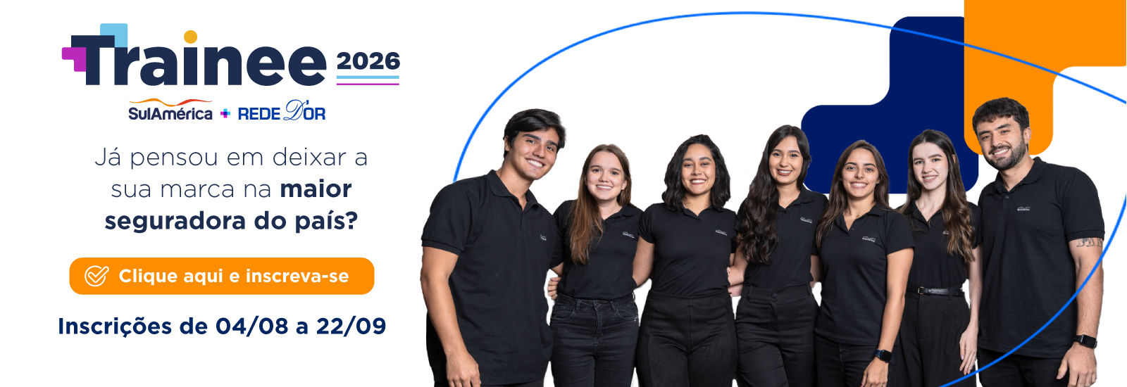 Programa de Trainee - Trabalhe conosco - Rede D'Or